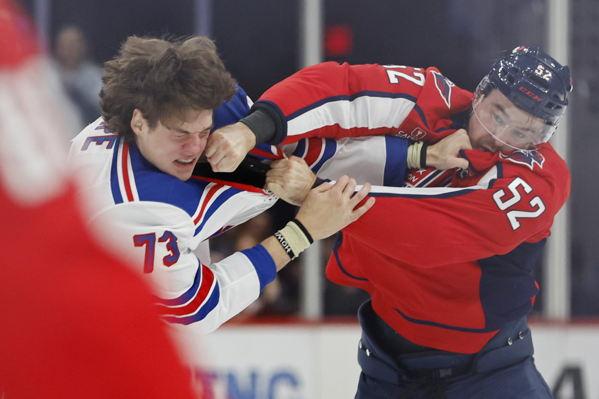 Rangers' Matt Rempe Did Exactly What You Expected in 1st Shift Back ... Rangers' Matt Rempe Did Exactly What You Expected in 1st Shift Back ...