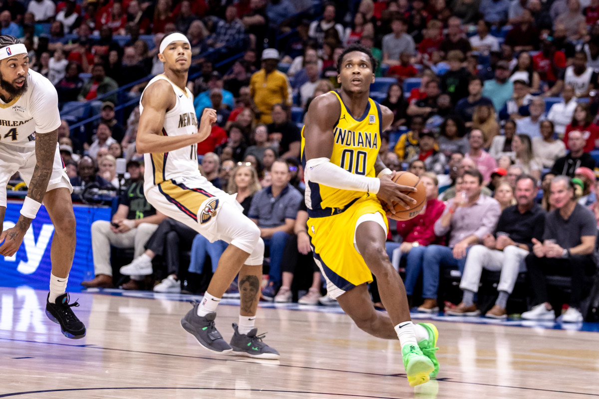 Indiana Pacers' Bennedict Mathurin in Running for NBA Award - Athlon Sports