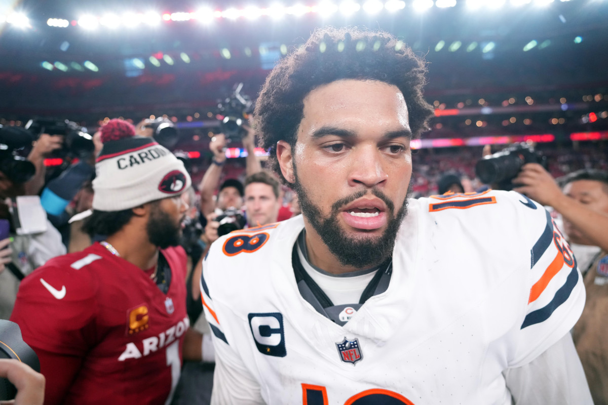 Bears' Caleb Williams Responds After Report That Veterans Want Him Benched - Athlon Sports