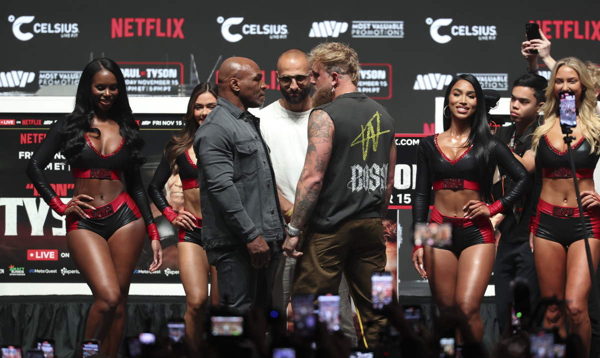 Mike Tyson Sends Three-Word Message on Fight With Jake Paul - Athlon Sports