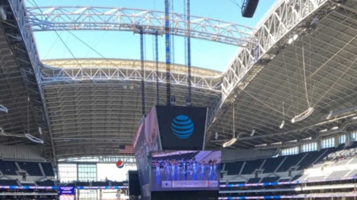 Jerry Jones' Dallas Cowboys Opening Roof At AT&T Stadium Video Going ...