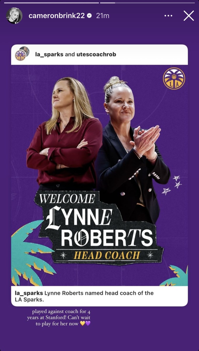 Cameron Brink Reacts to Major WNBA News - Athlon Sports