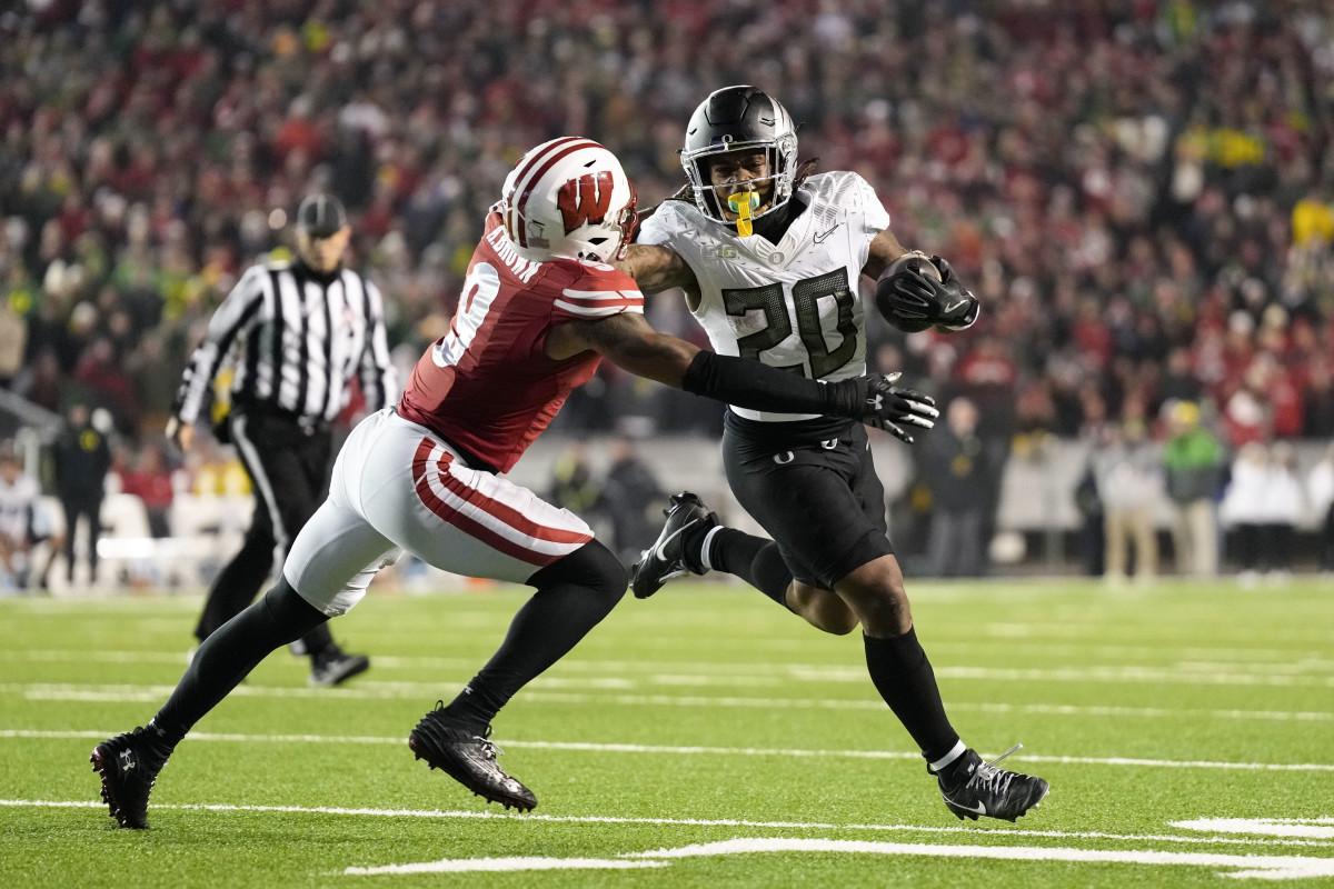 Oregon RB Jordan James Had the Perfect Reaction to Achieving This ...