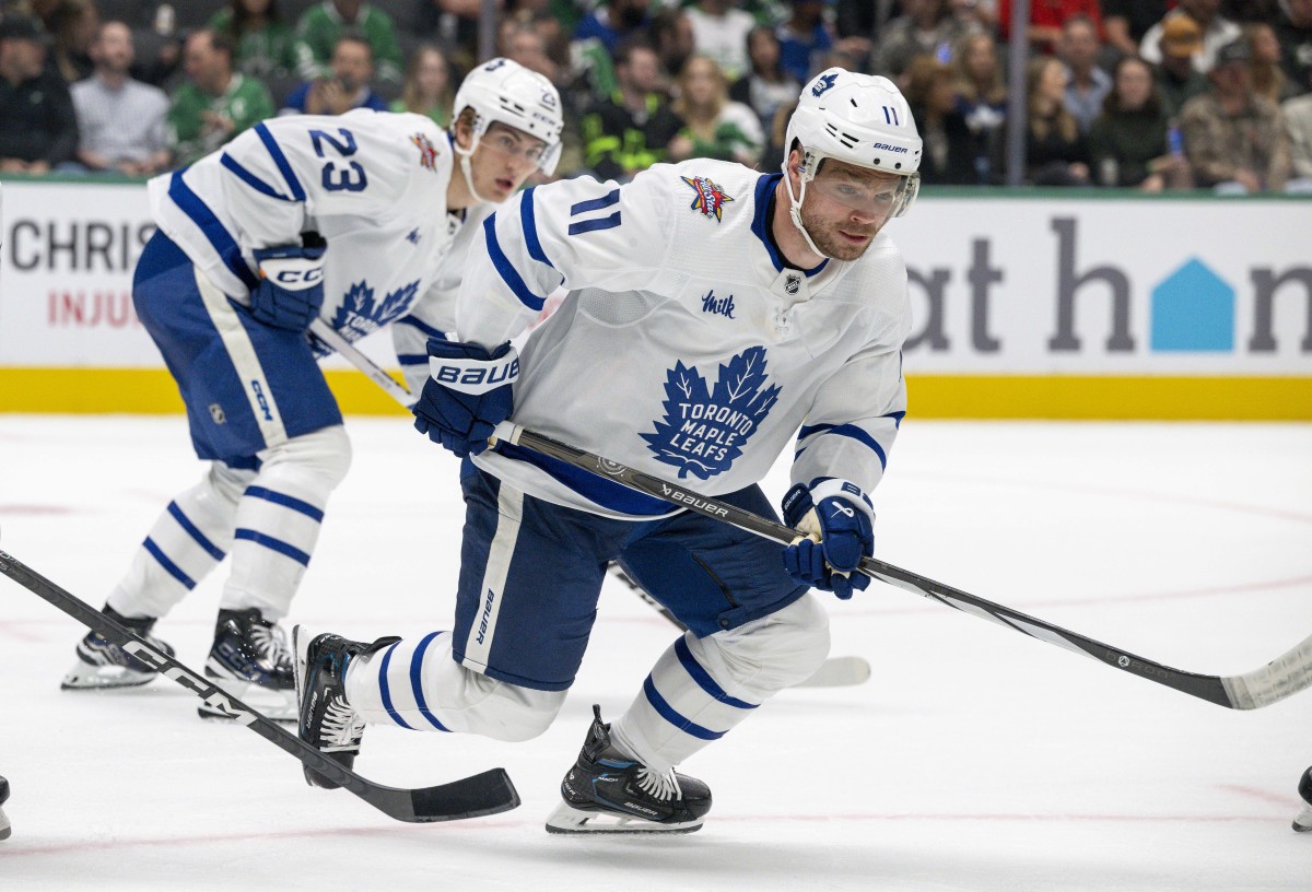 Maple Leafs Announce Injury Updates on Two Key Forwards - Athlon Sports