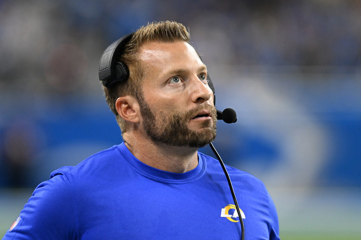 Sean McVay's Play Sheet in Rams-Eagles Features Interesting Message - Athlon Sports