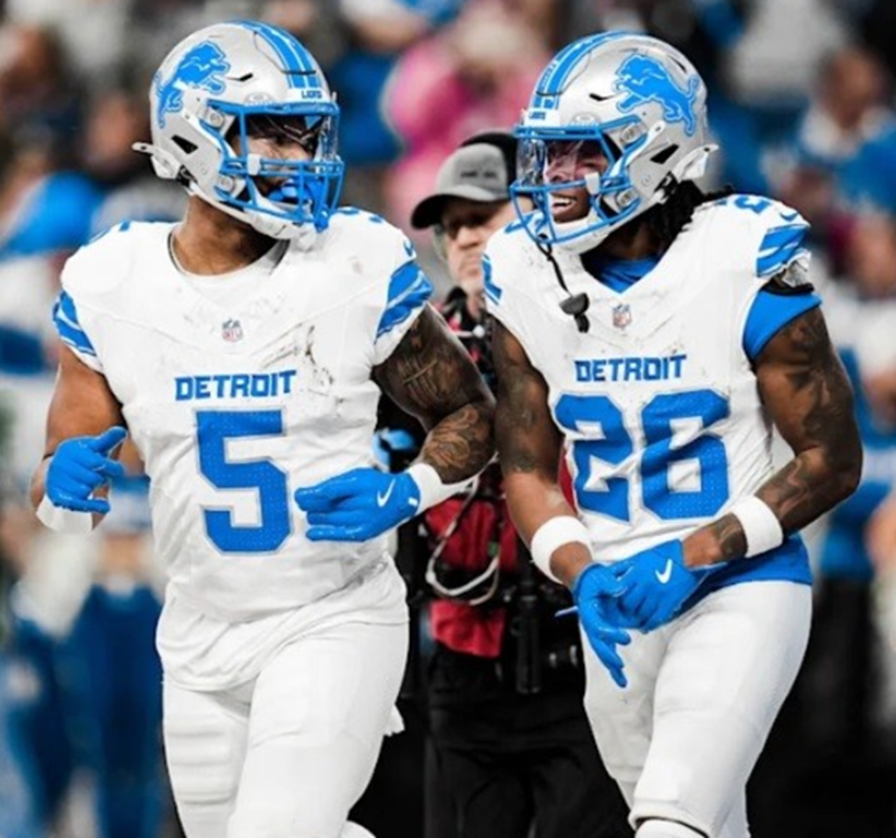 Detroit Lions Set All-Time NFL Rushing Record in Win Over Colts ...