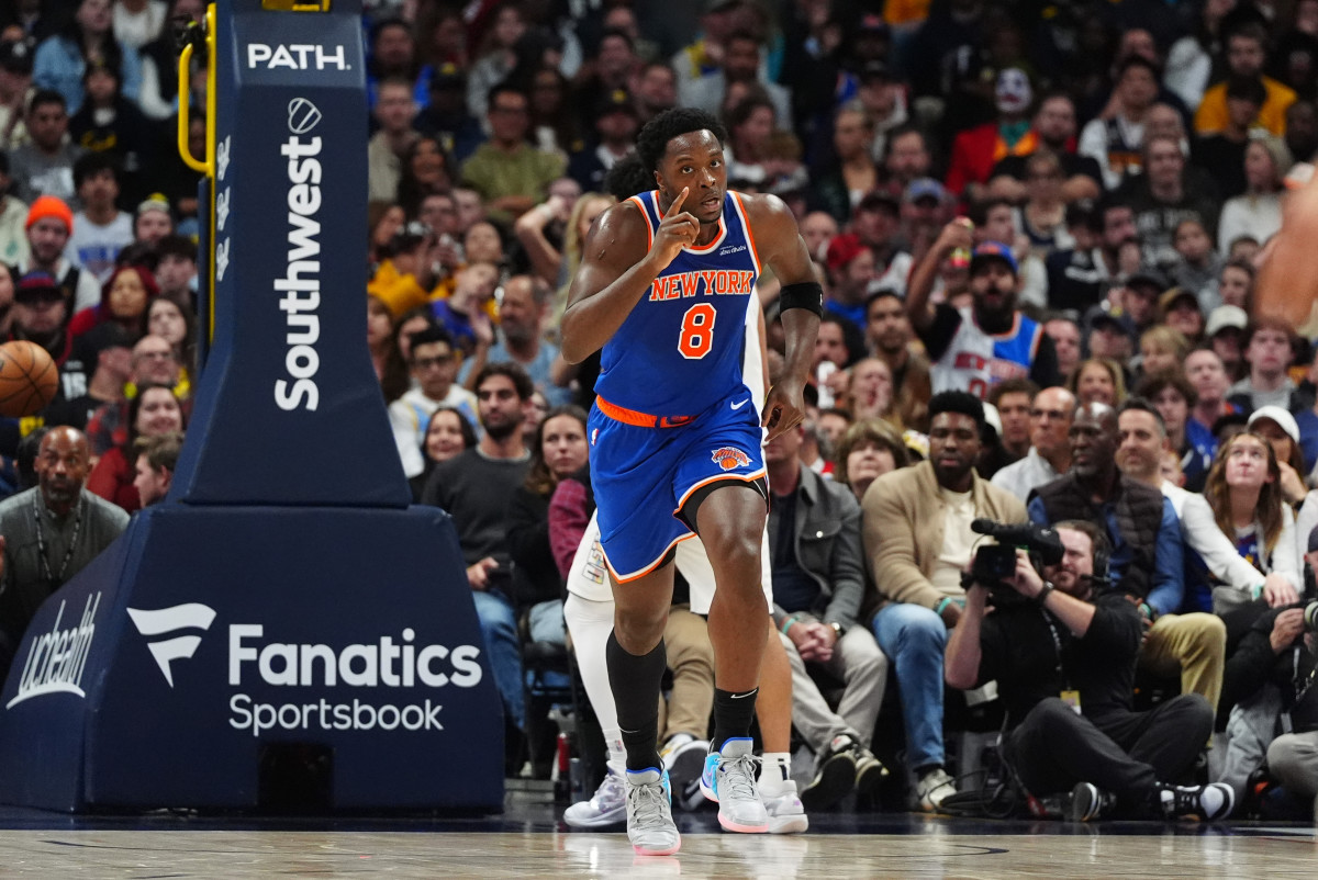 OG Anunoby Sets New Career High, New York Knicks Rout Nuggets - Athlon Sports