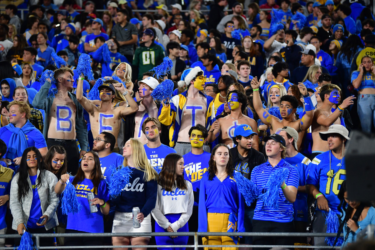 College Football Fan Facing Backlash for Wild Behavior at UCLA-USC Game ...