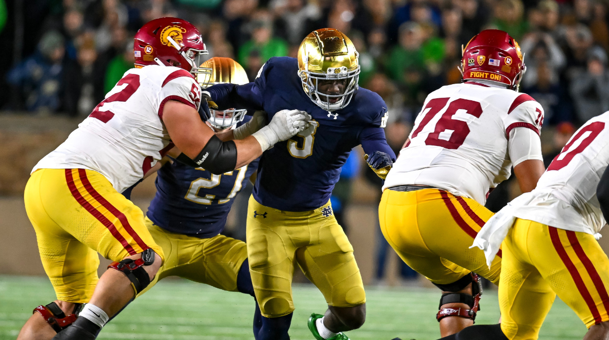 Notre Dame Fighting Irish vs USC Trojans Game Predictions - Athlon Sports