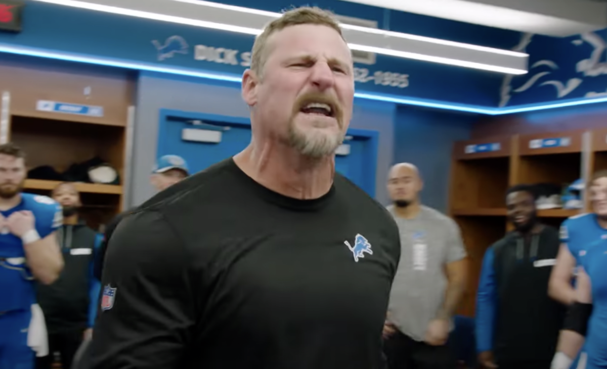 Dan Campbell's Postgame Locker Room Speech Felt Like a Wrestling Promo ...