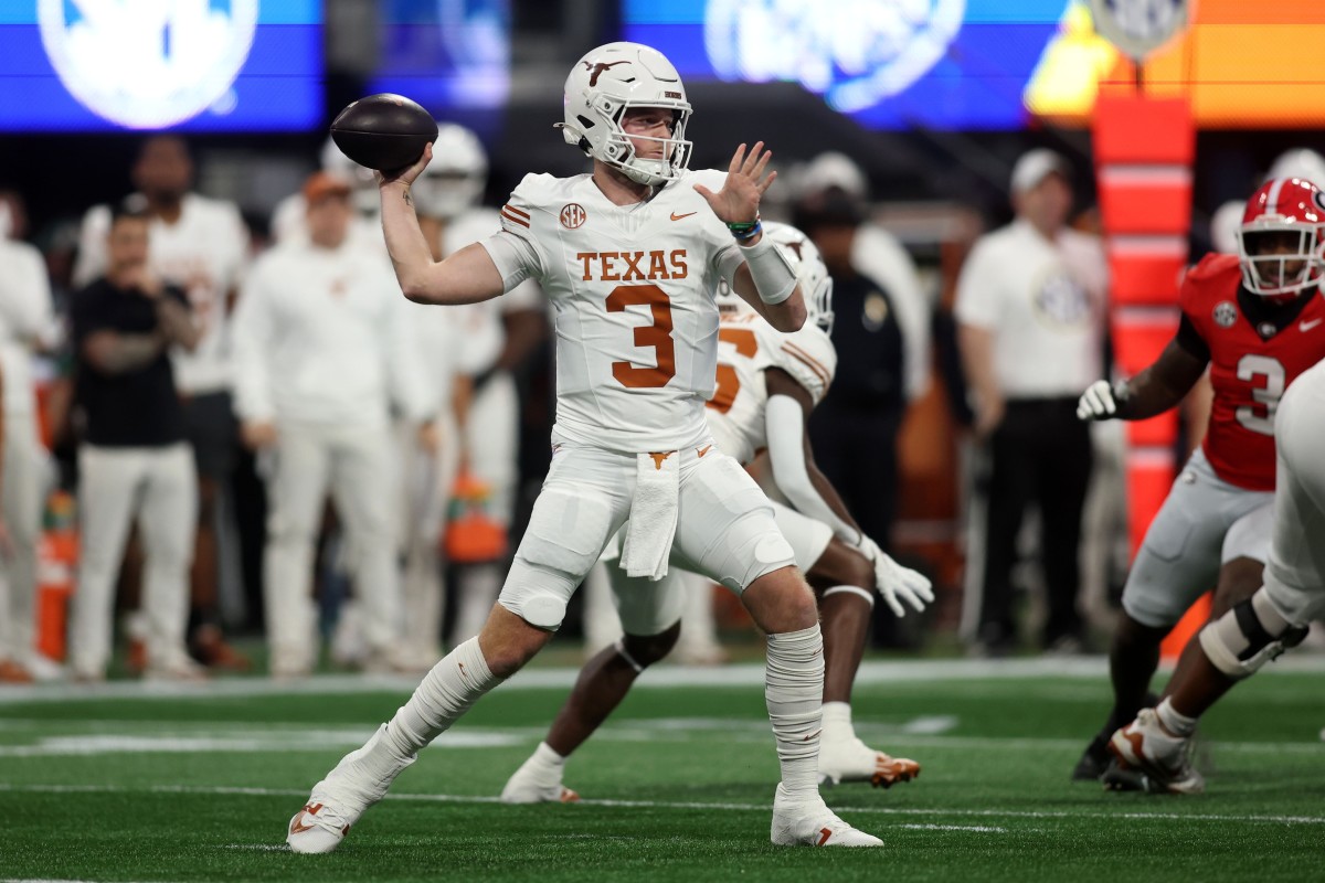 Quinn Ewers Has Blunt Response to Texas' SEC Championship Loss - Athlon Sports