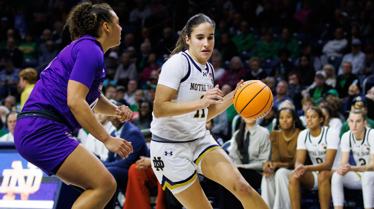 Red Hot No. 2 Notre Dame Women Visit Pittsburgh - Athlon Sports