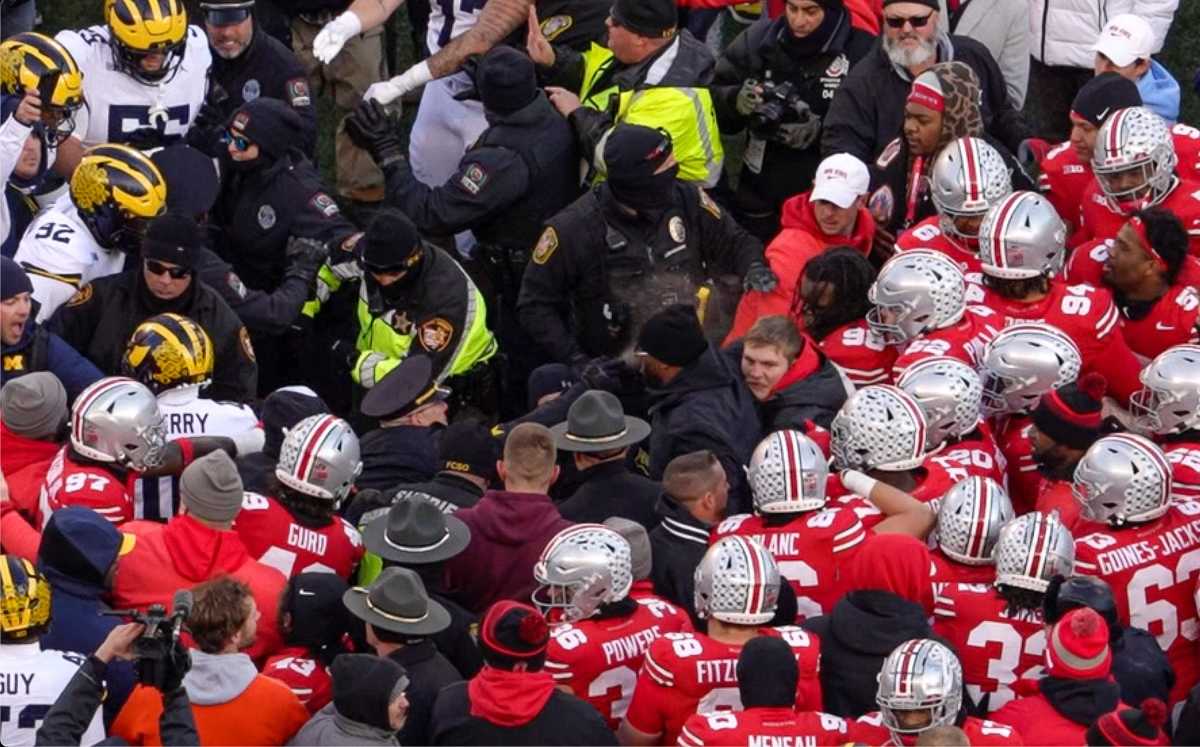 New Details Emerge From Michigan-Ohio State Brawl - Athlon Sports
