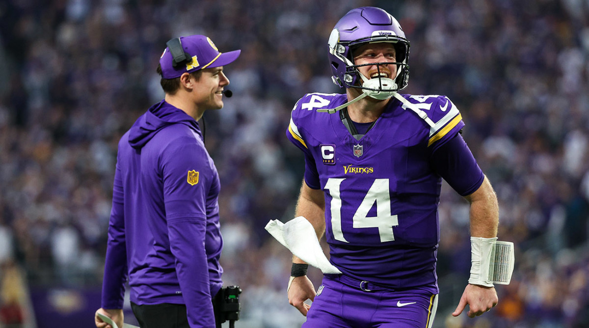 Here’s Why the Vikings Must Re-Sign Sam Darnold - Athlon Sports