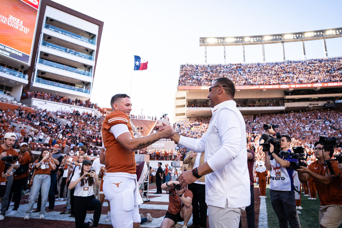 Steve Sarkisian Praises Resiliency of Quinn Ewers Ahead of NFL Draft - Athlon Sports