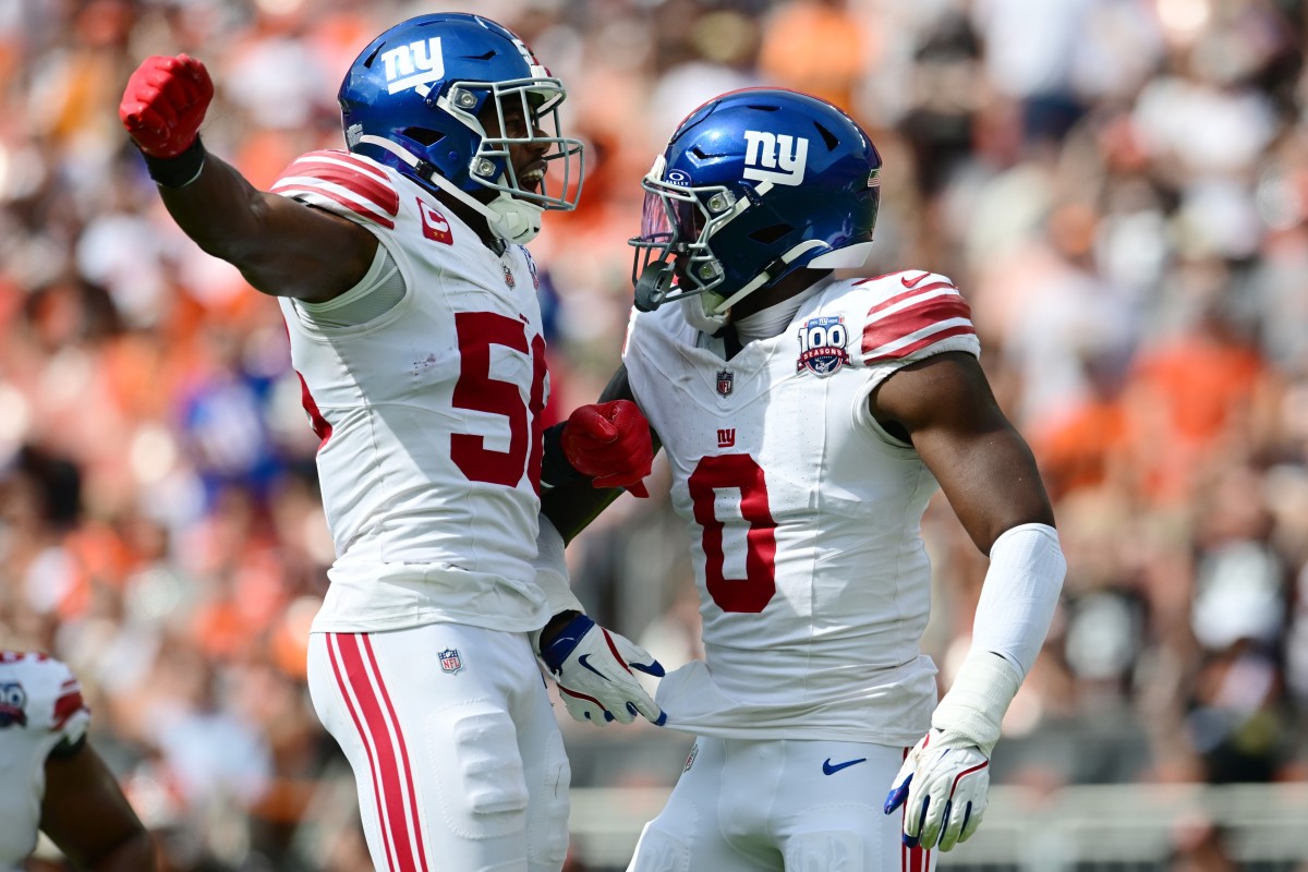 New York Giants Rule Out Starting Linebacker Bobby Okereke vs. Atlanta Falcons - Athlon Sports