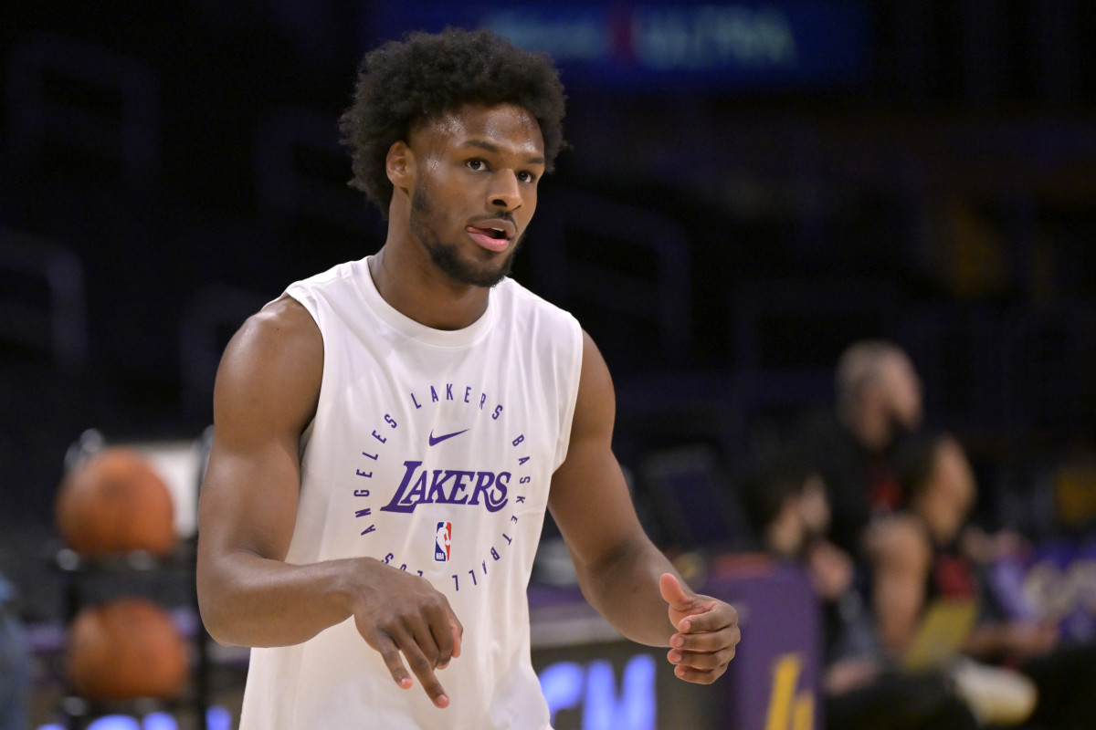 Why Bronny James Is Not Playing in Lakers-Heat - Athlon Sports