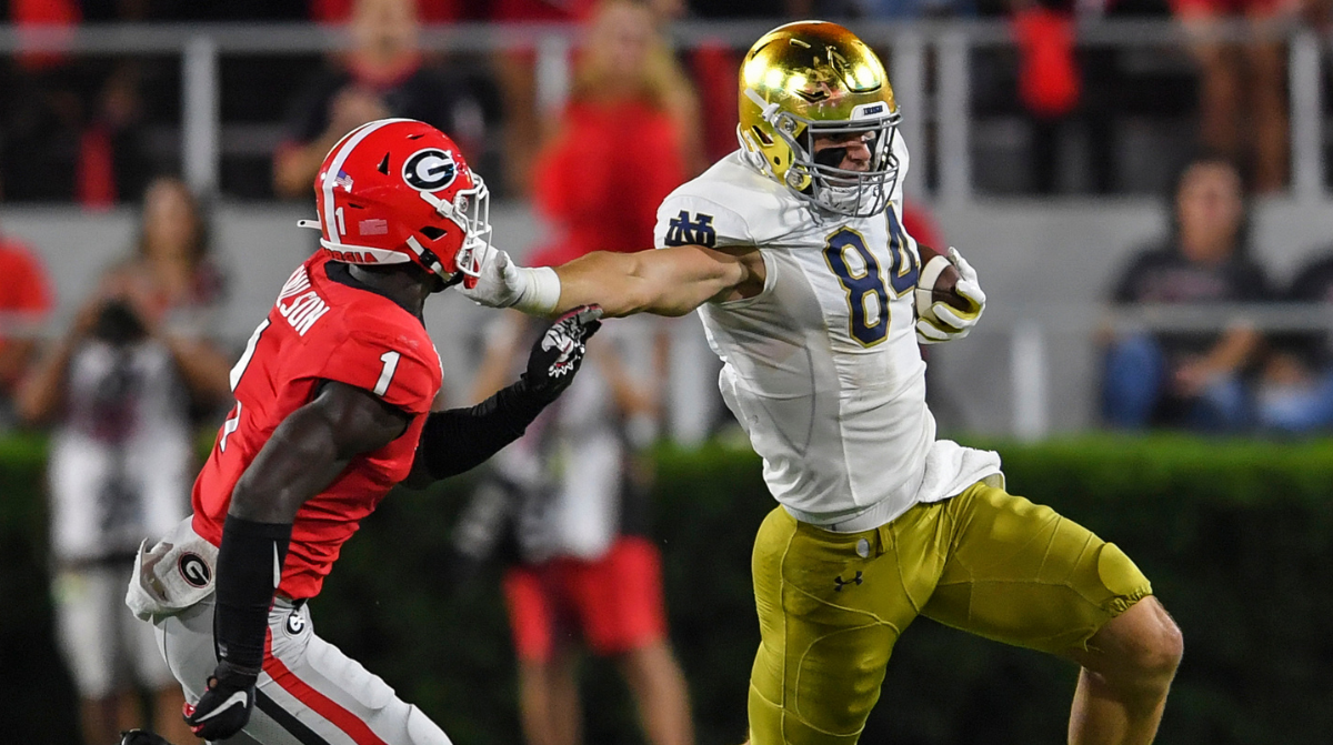 Notre Dame Football History: A Look At The Series With Georgia - Athlon ...