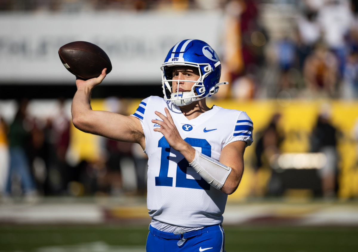 BYU QB Jake Retzlaff to Enter Transfer Portal, Per Reports - Athlon Sports