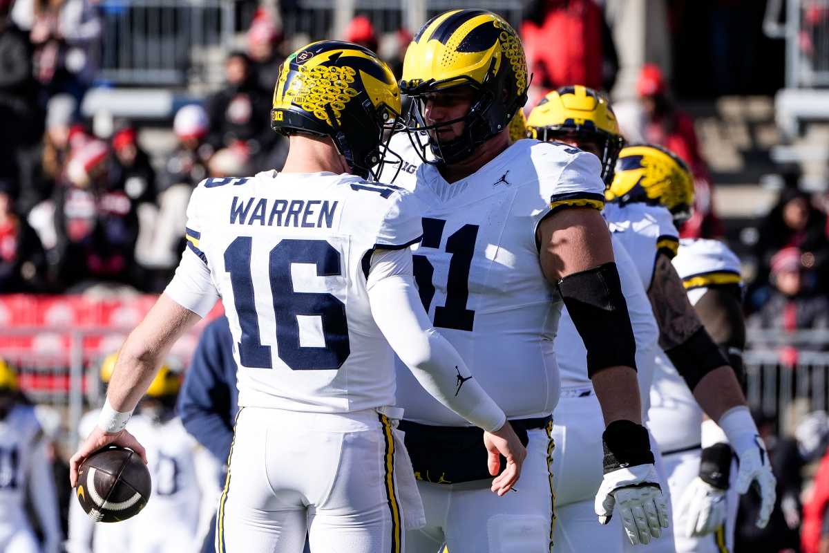 Michigan Lineman Makes National Championship Boast Amid Announcement on ...