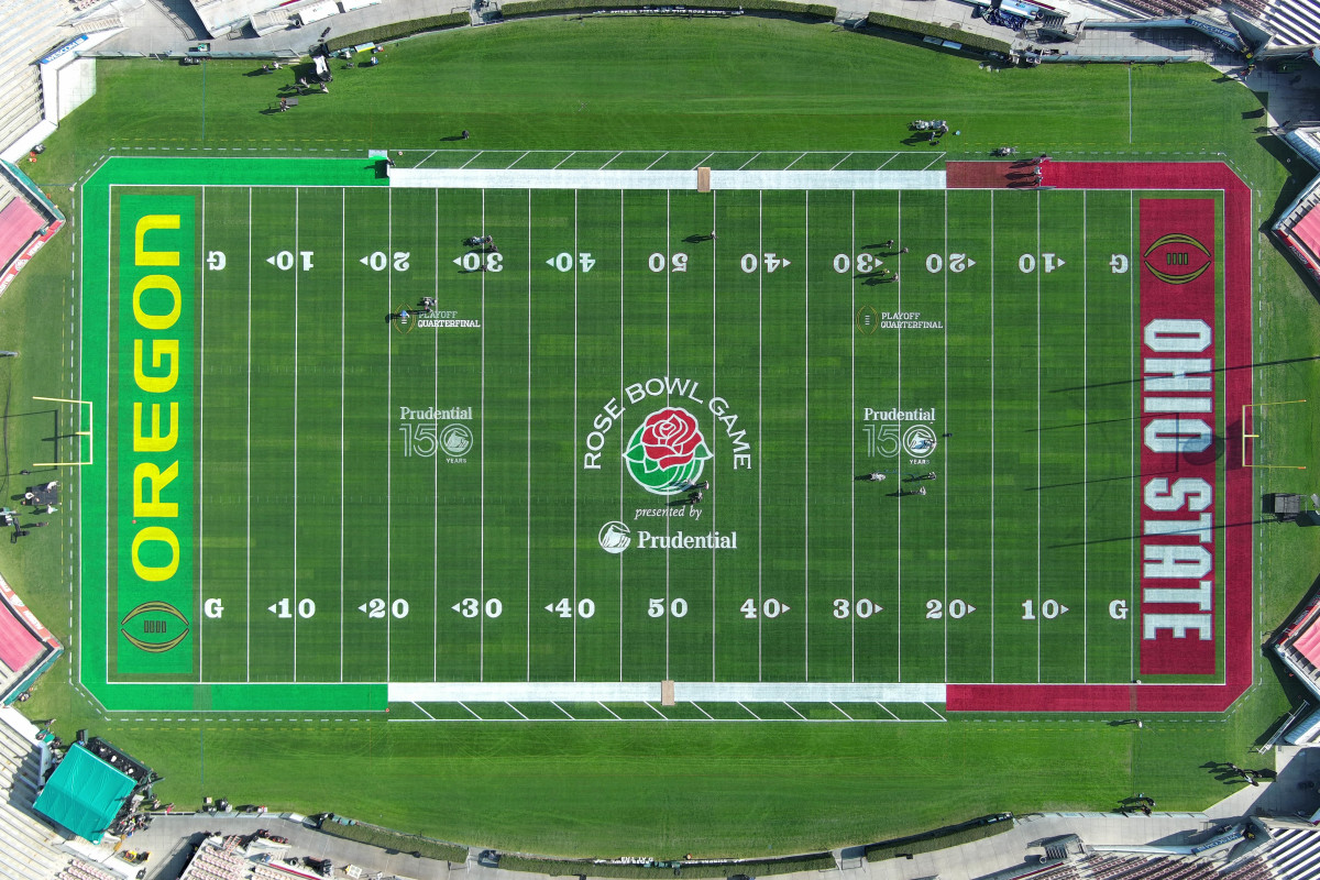 ESPN SP+ Predicts Outcome of Oregon-Ohio State Rose Bowl CFP Game - Athlon Sports