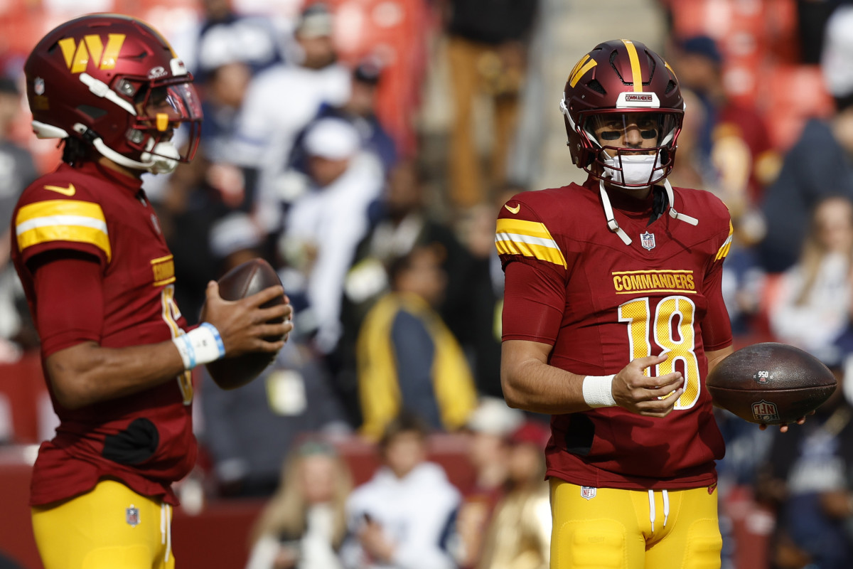 Washington Commanders Sign Jayden Daniels' Backup Marcus Mariota to One-Year Deal - Athlon Sports