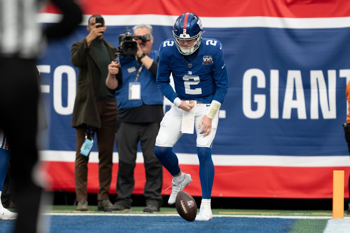 Drew Lock Reacts to Elite Performance in New York Giants' Week 17 Win ...