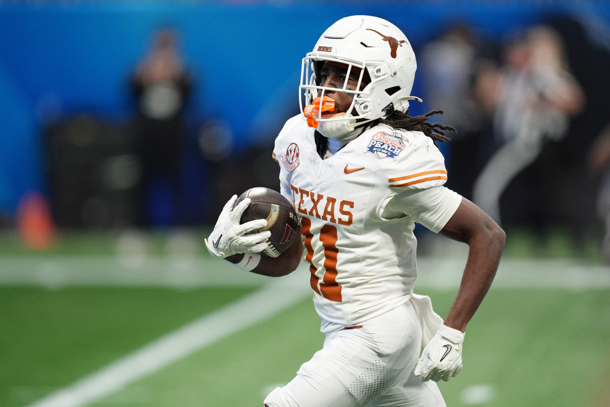 Texas WR Silas Bolden releases 2025 NFL Draft intentions - Athlon Sports