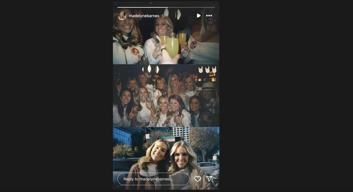 Quinn Ewers' Girlfriend Reacts to Texas' Wild Playoff Win Over Arizona ...