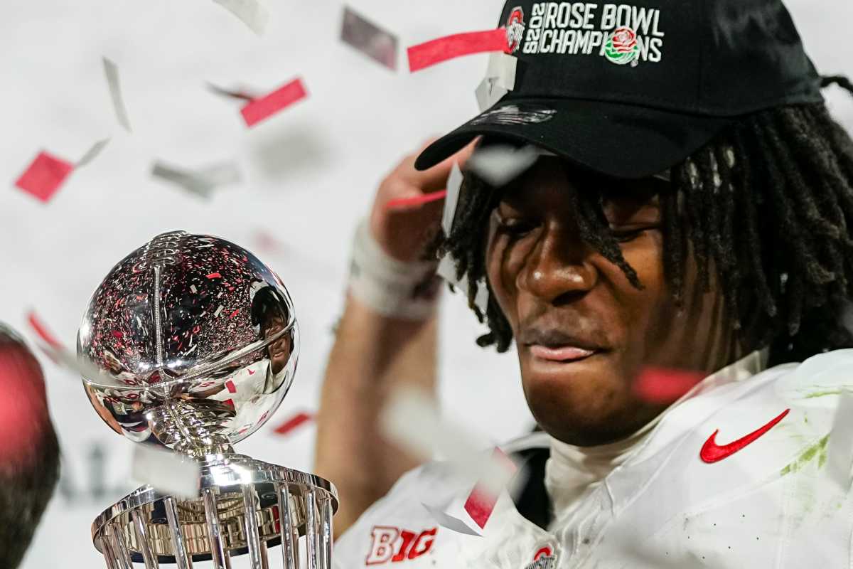 Jeremiah Smith Posts 1-Word Message After Ohio State-Oregon Rose Bowl Game - Athlon Sports