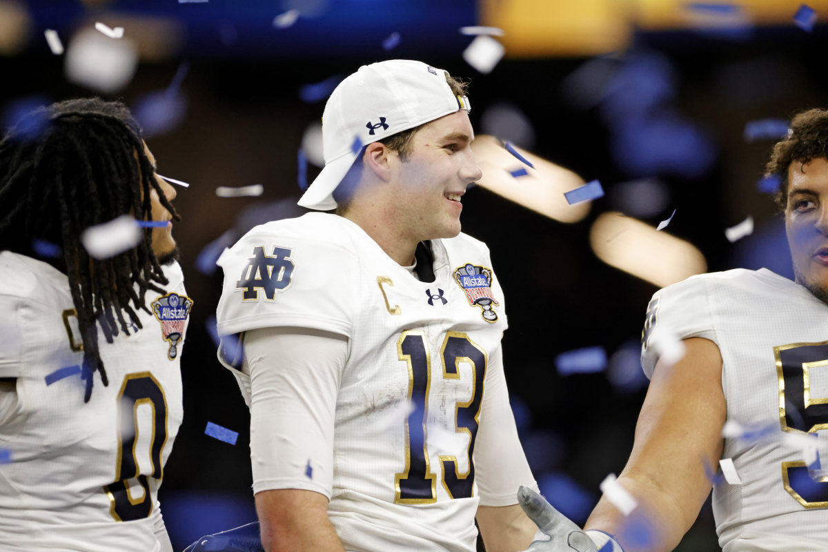 Notre Dame Fires Three Word Shot At Georgia After Sugar Bowl Athlon