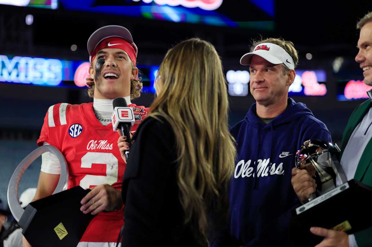 Ole Miss Issues Strong Jaxson Dart Statement After Gator Bowl - Athlon ...