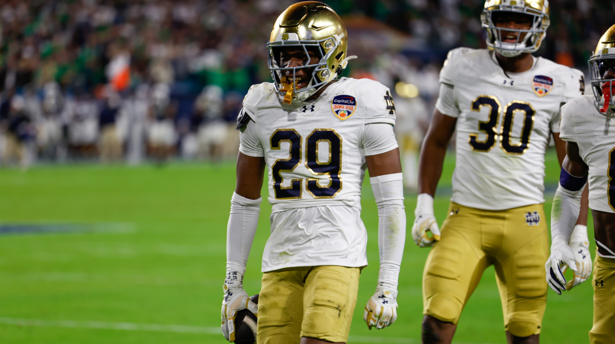Notre Dame Cornerback Christian Gray Is Poised For A Breakout Year In ...