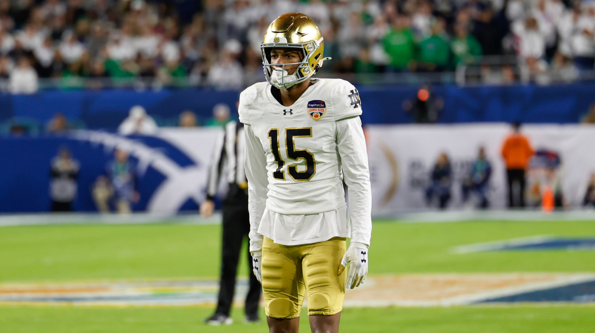 Notre Dame Cornerback Leonard Moore Is Named A Freshman All-American ...