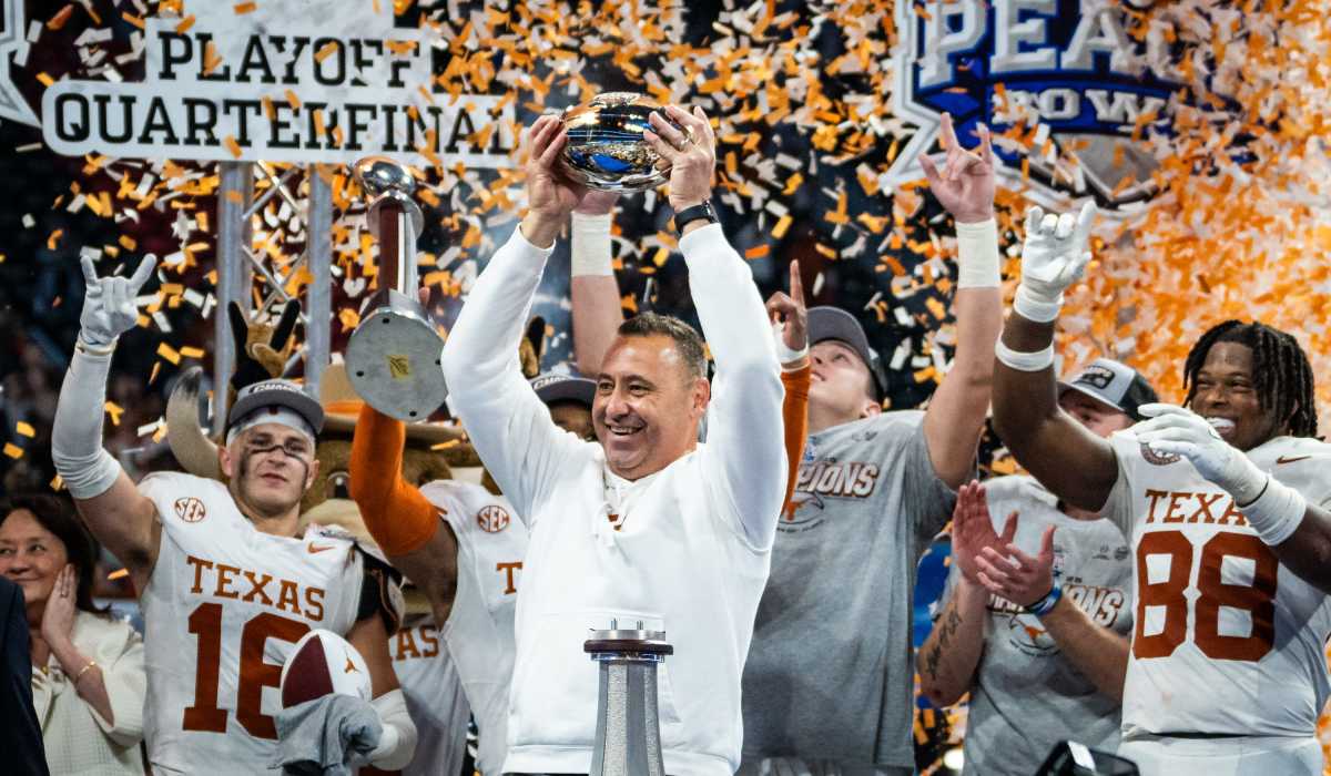 Texas Head Coach Steve Sarkisian Makes Major Career Decision Amid NFL Interest - Athlon Sports