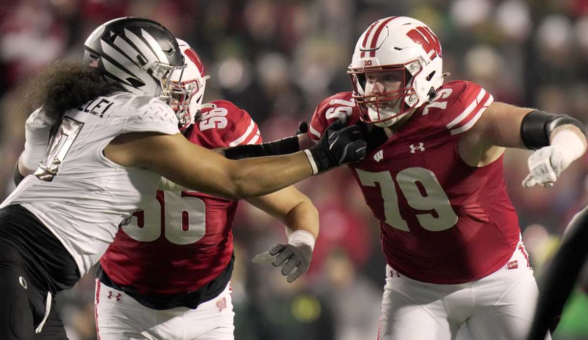 Wisconsin Football Offensive Lineman Makes NFL Draft Announcement ...
