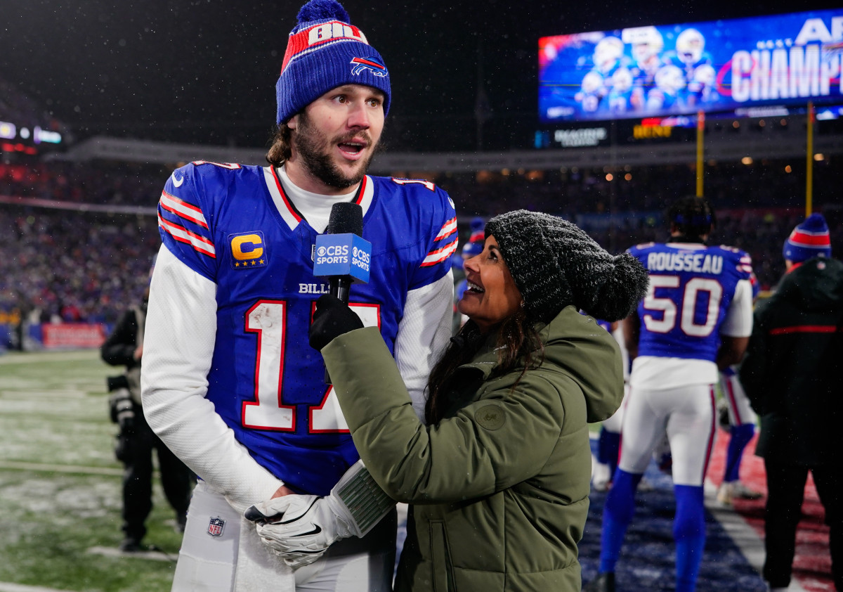 Nfl Reacts To Postgame Handshake Between Josh Allen Lamar Jackson
