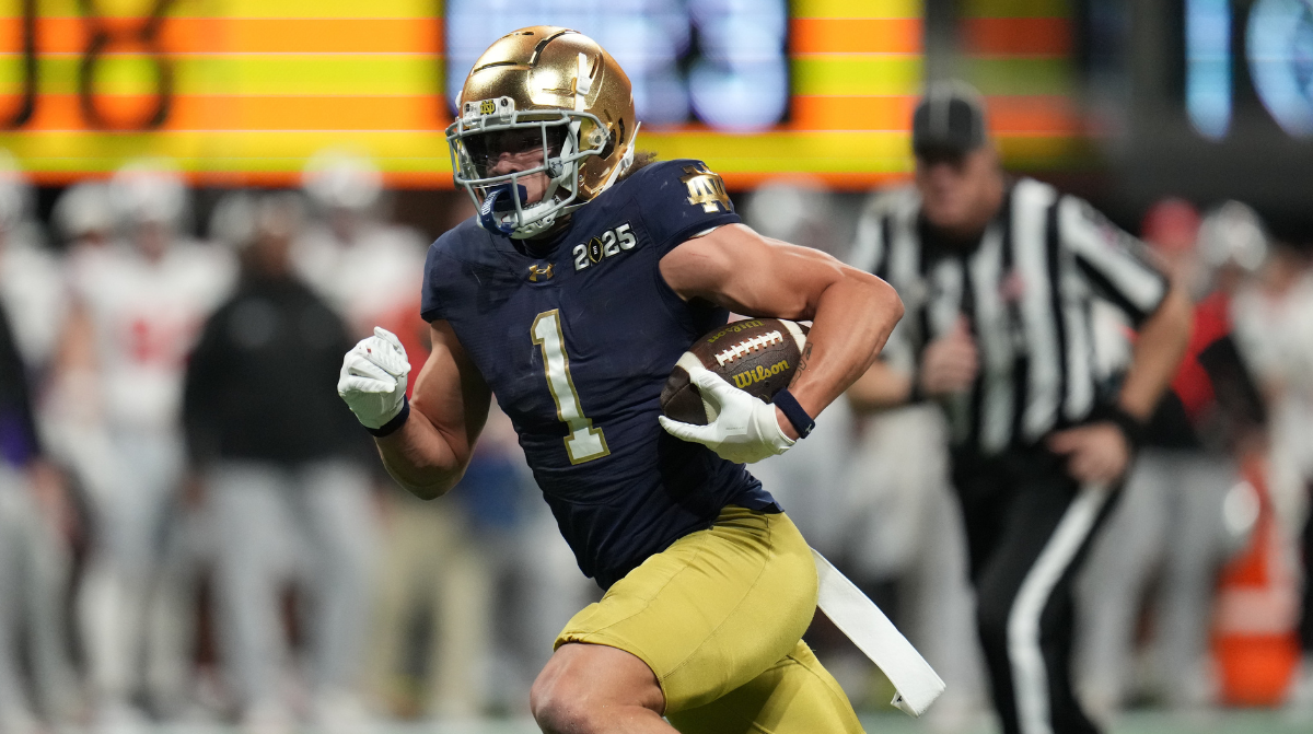 Notre Dame Needs Wide Receiver Jaden Greathouse To Build On Strong ...