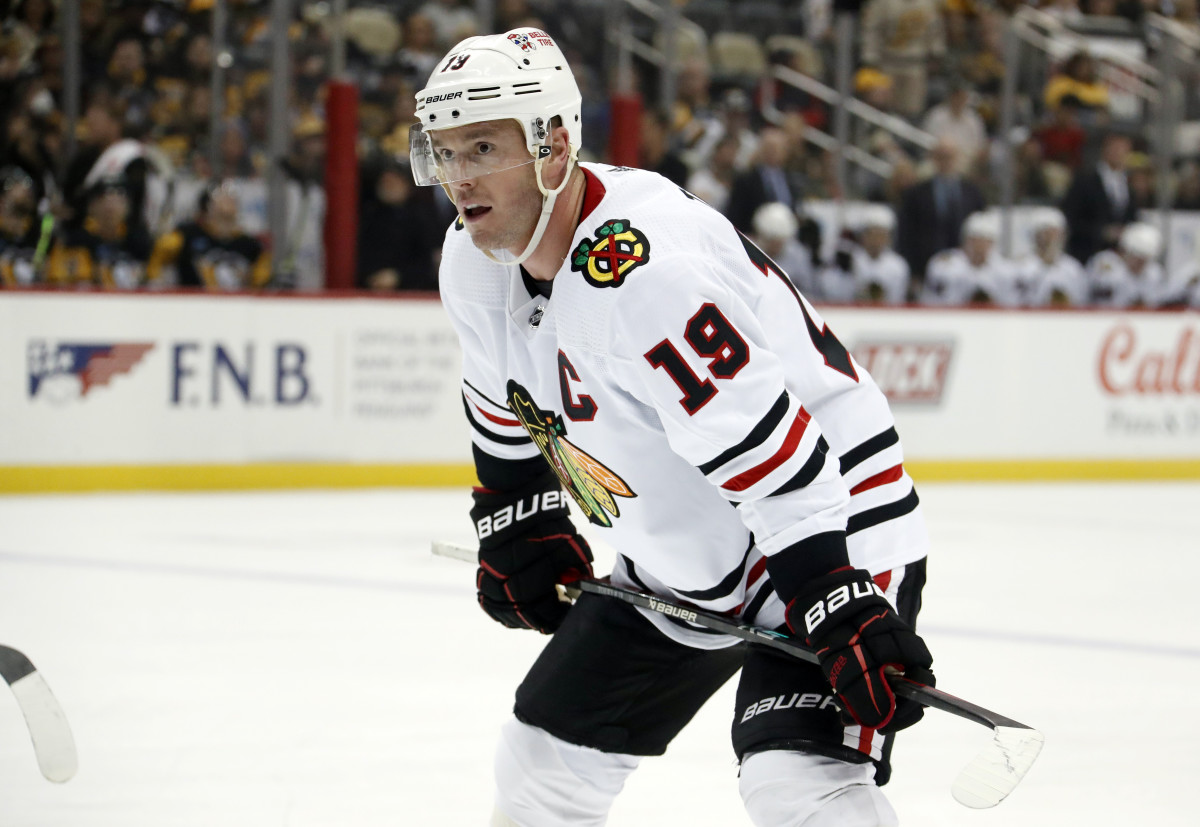 Insider Adds Intrigue to Jonathan Toews' Comeback Timeline - Athlon Sports