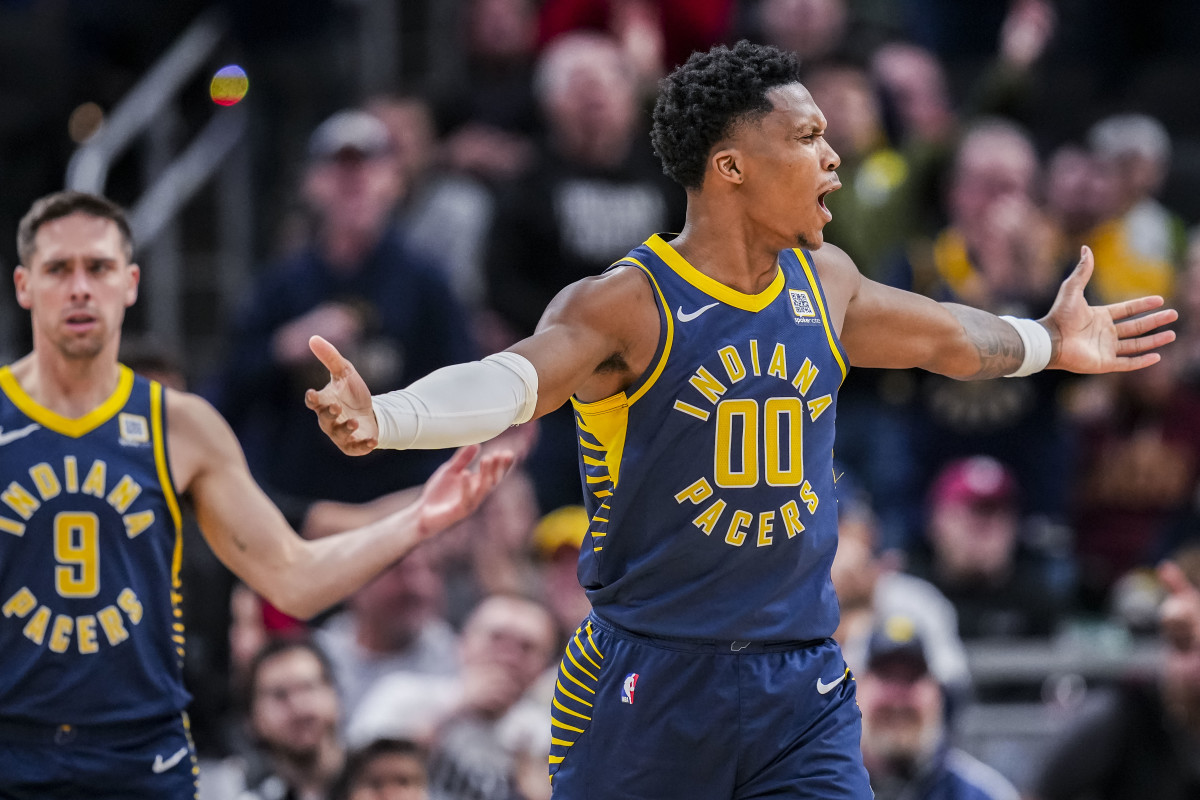 Bennedict Mathurin Makes NBA History in Game 3 vs. Thunder - Athlon Sports