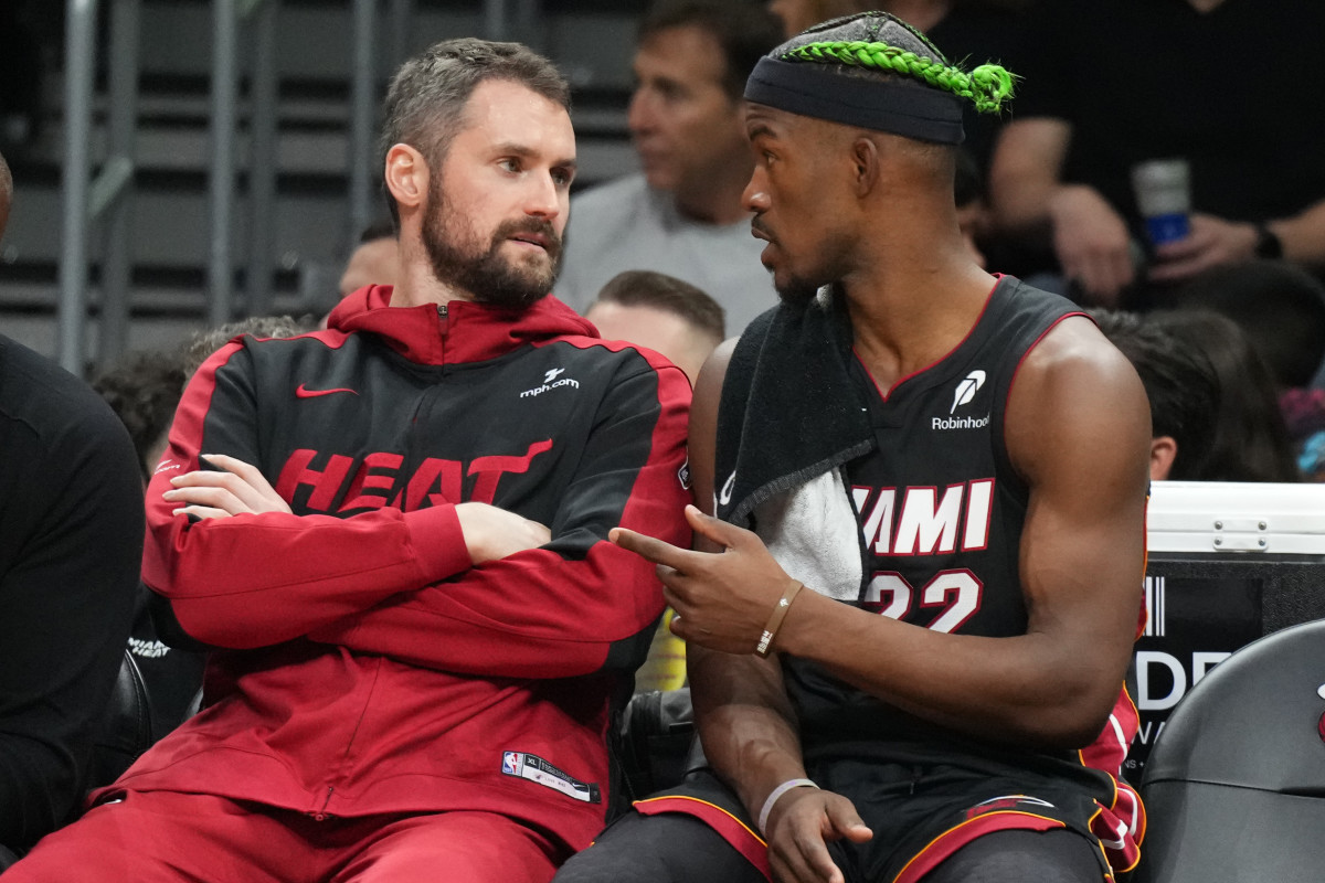 NBA Stars React to Jimmy Butler's Perfect Response to Kevin Love - Athlon Sports