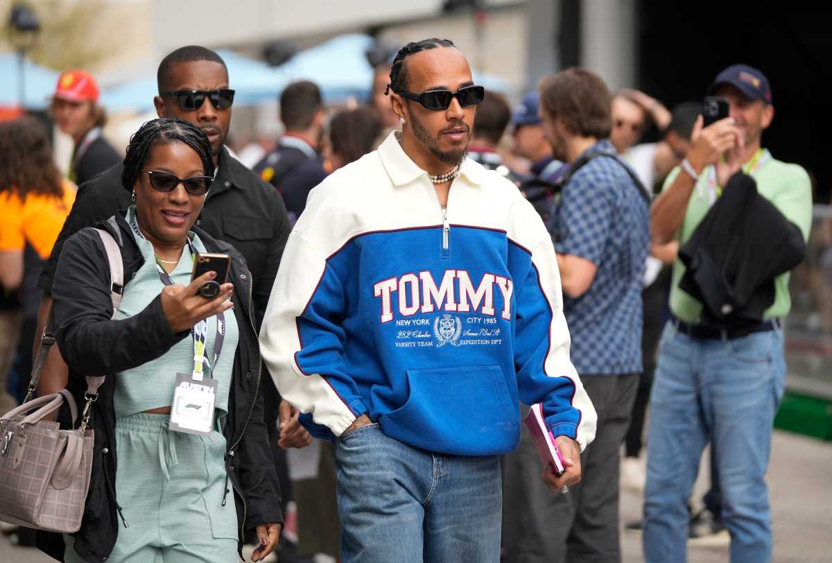 Lewis Hamilton Says the Strangest Thing He Signed Was a Tiny Pair of ...