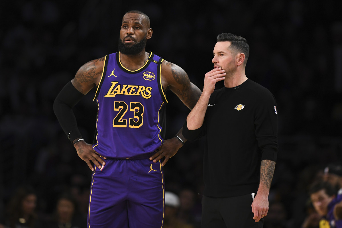 LeBron James Breaks Down JJ Redick's Rookie Season as Lakers Head Coach - Athlon Sports