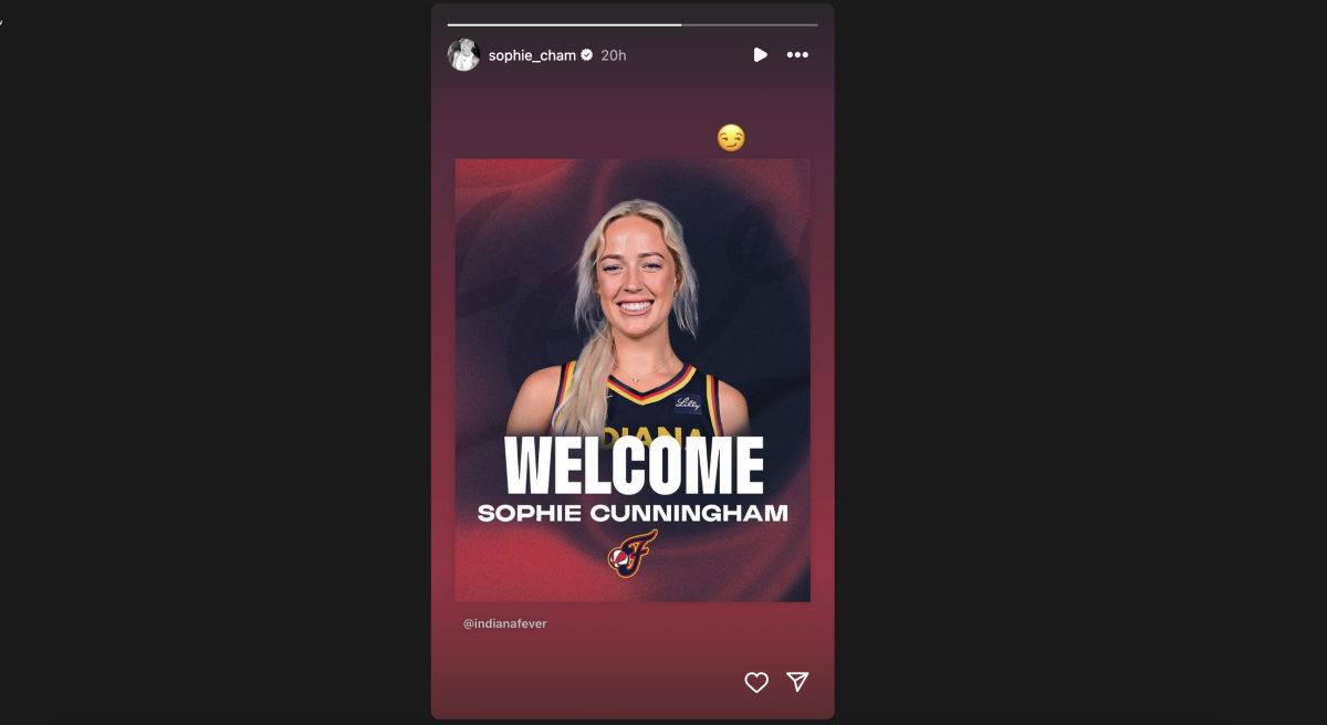 New Caitlin Clark Teammate Sophie Cunningham's Subtle Reaction to Fever Announcement - Athlon Sports