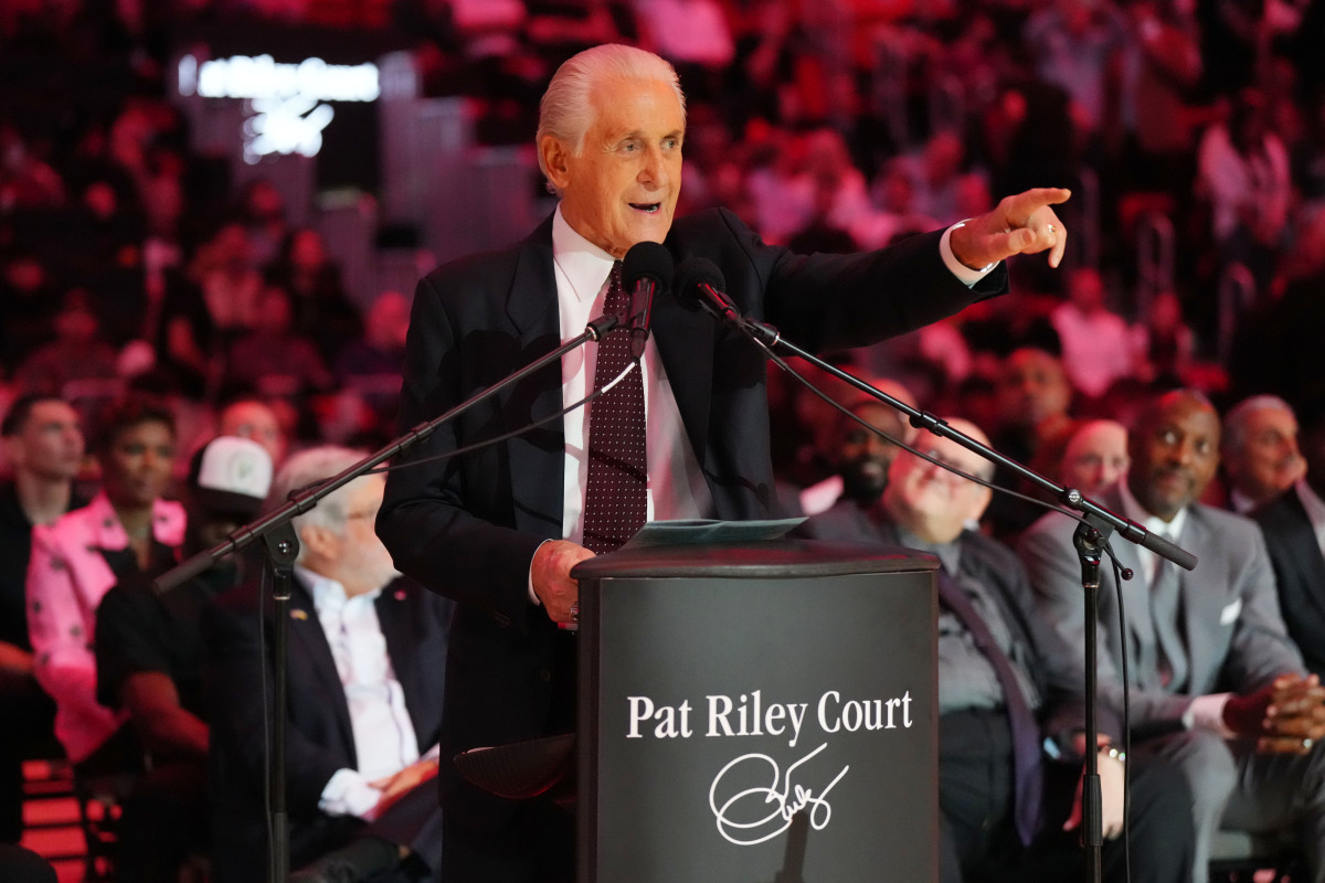 Miami Heat Make Pat Riley Announcement on Thursday - Athlon Sports