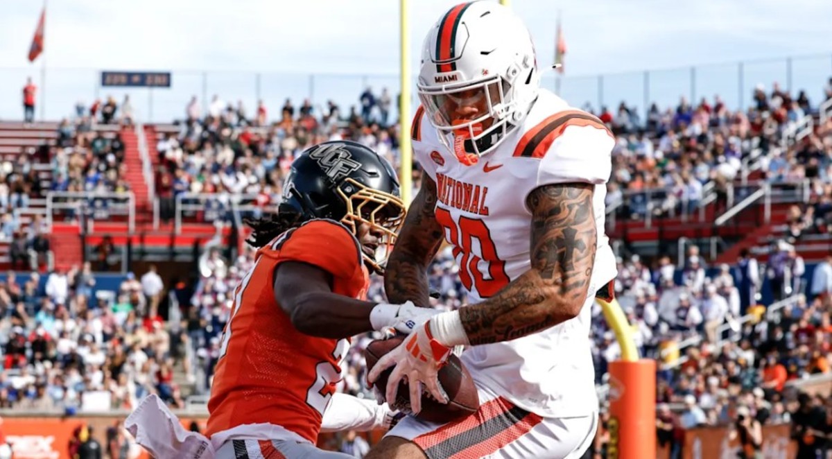 Miami TE Elijah Arroyo Makes Tough Decision Ahead of 2025 NFL Combine ...