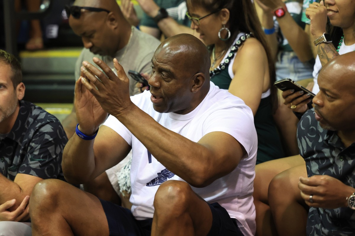 Magic Johnson Sounds Off on Lakers’ Trade Moves - Athlon Sports