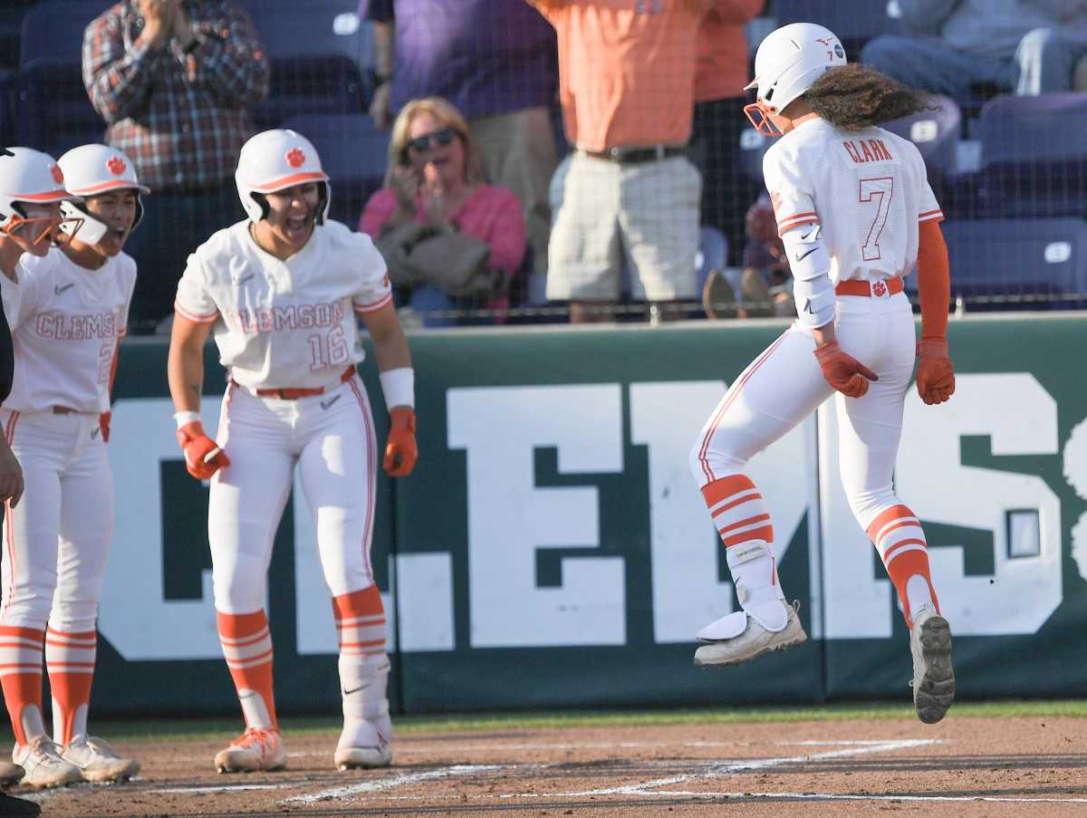 Clemson Softball Splits Opening Day with Home Runs from Cintron ...