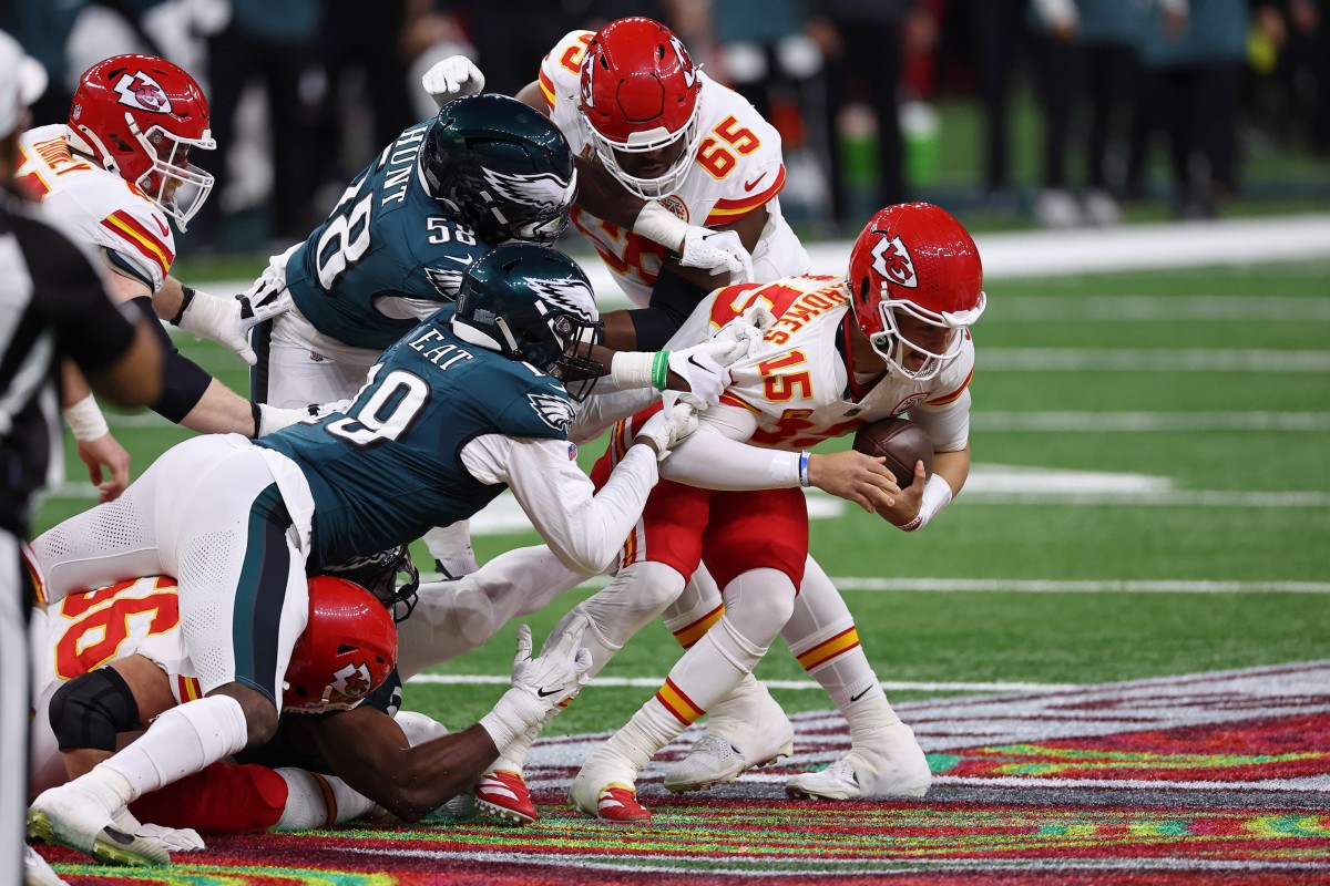 Philadelphia Eagles 'Trash' Kansas City Chiefs As 'Three-Peat' Movement Backfires in Super Bowl ...