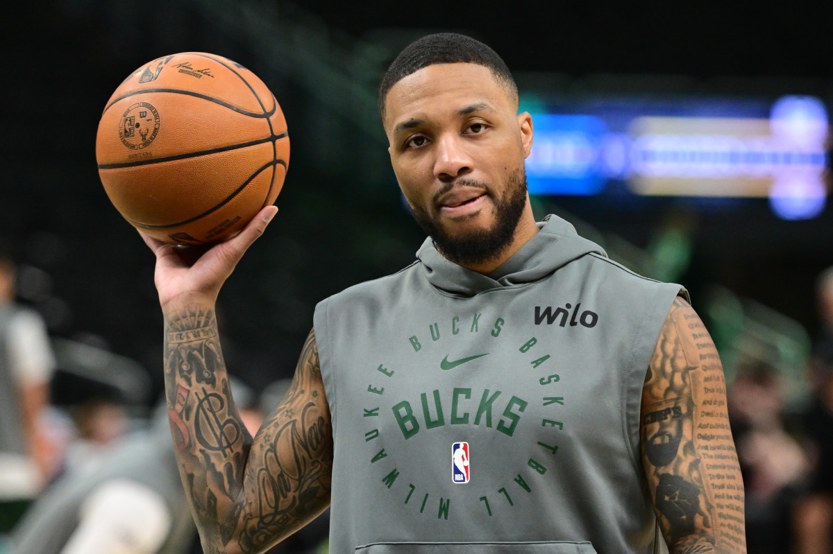 Bucks’ Damian Lillard Sends 'Exciting' Message Before Playoff Return ...